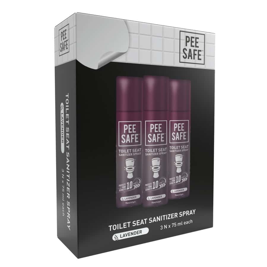 Buy PEE SAFE TOILET SEAT SANITIZER SPRAY - 75 ML (MULTI-FRAGRANCE ...