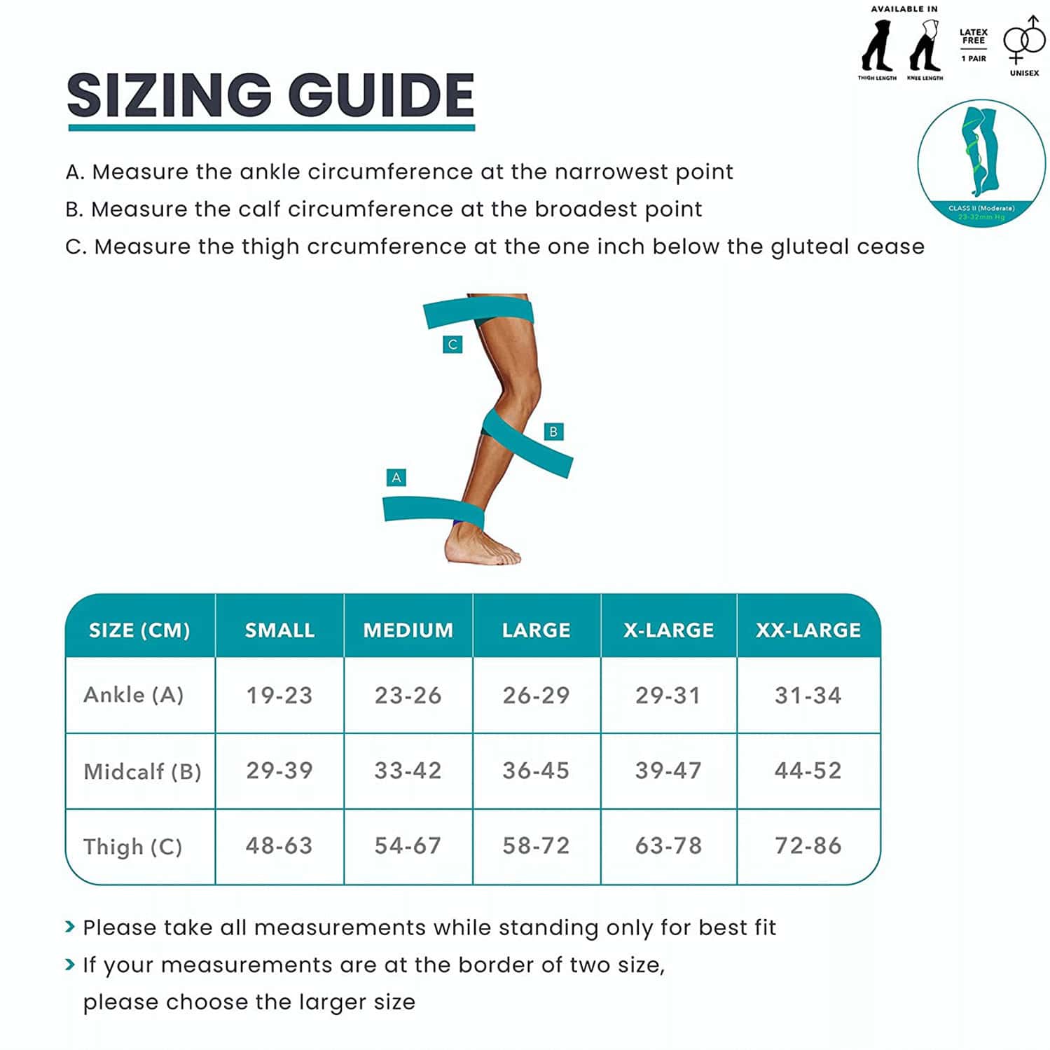 Buy SORGEN PREMIERE COMPRESSION STOCKINGS CLASS II AGH LARGE Online ...