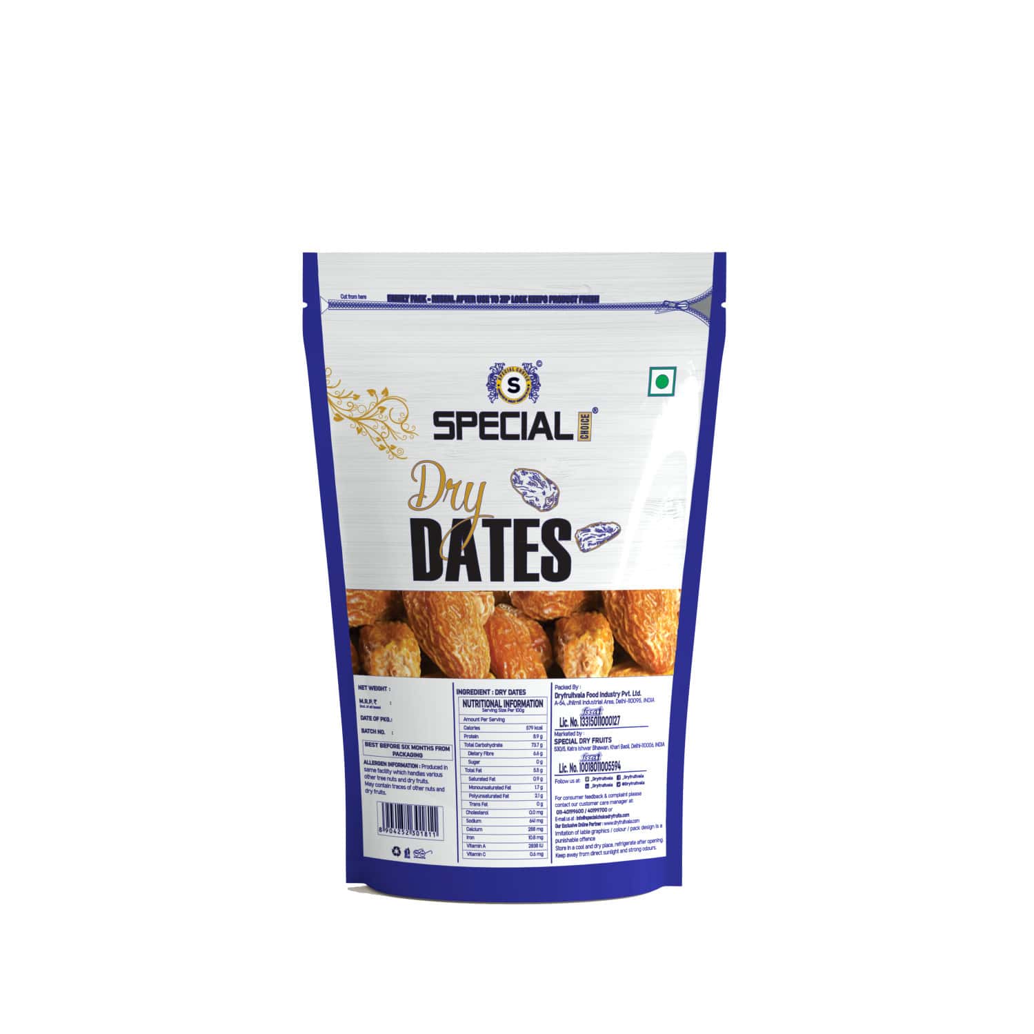 Buy SPECIAL CHOICE DRY DATES (CHUHARA) TIGER 1KG X 2 Online & Get Upto ...
