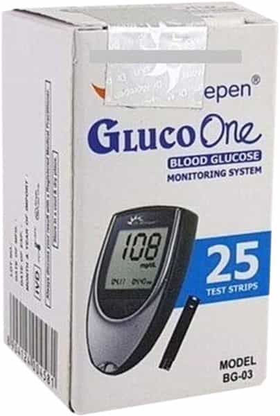 Buy DR MOREPEN GLUCO ONE GLUCOSE TEST STRIP 25 NO'S Online & Get Upto ...