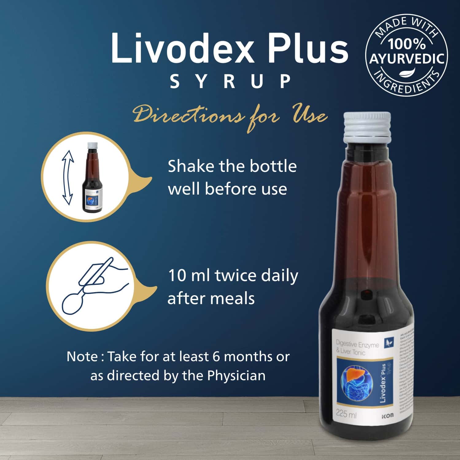 Buy LIVODEX PLUS SYRUP 225 ML | LIVER HEALTH SUPPLEMENT | DETOX LIVER ...