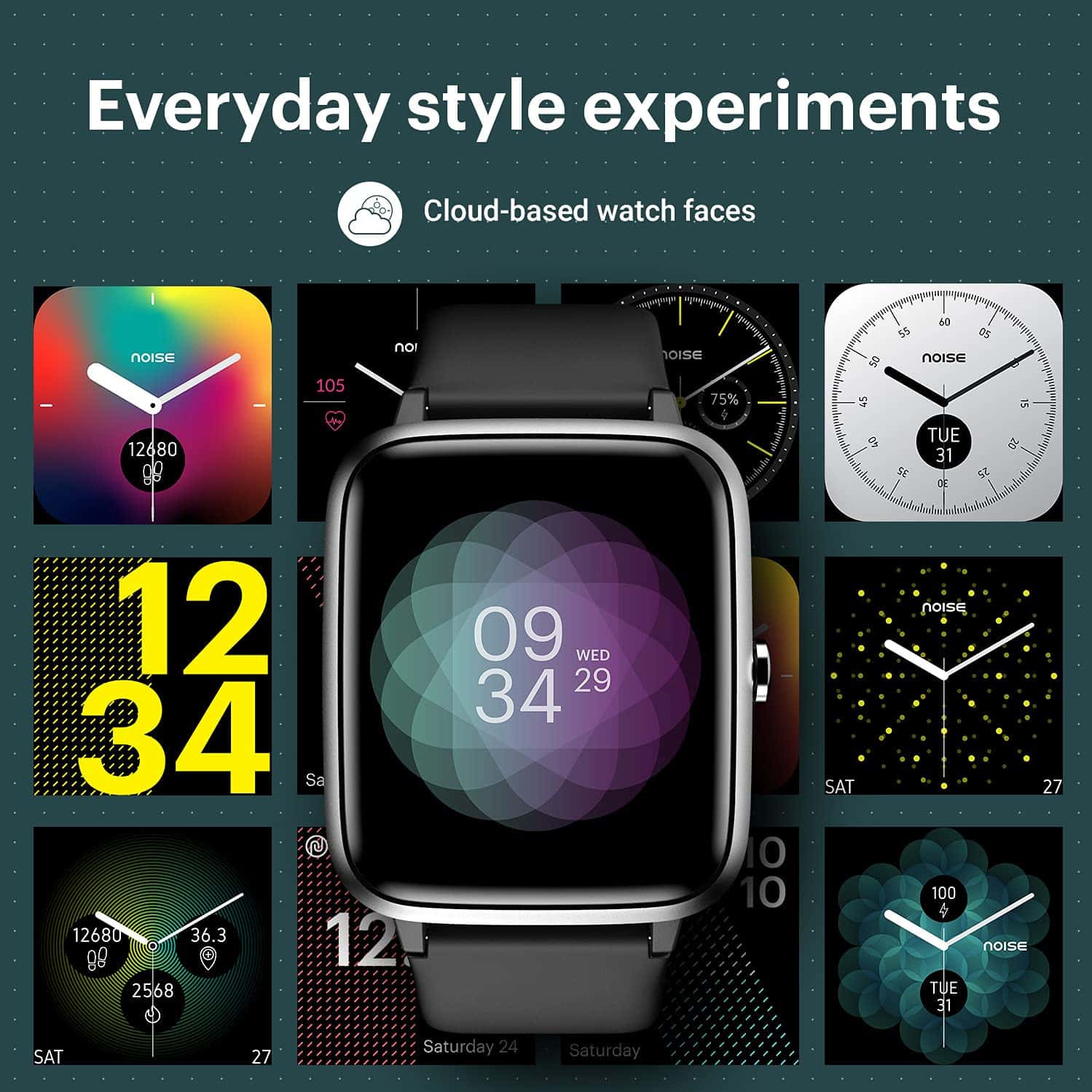 Buy NOISE COLORFIT PRO 2 OXY2 ONYX BLACK Online & Get Upto 60% OFF at ...