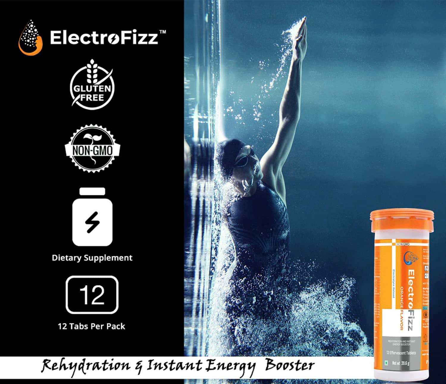 Buy ELECTROFIZZ ELECTROLYTE DRINK FOR WORKOUT - 24 EFFERVESCENT TABLETS ...