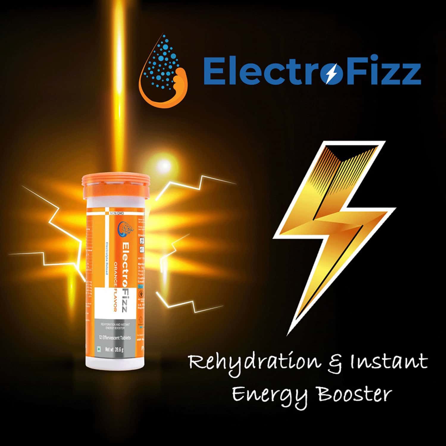 Buy ELECTROFIZZ ELECTROLYTE DRINK FOR WORKOUT - 24 EFFERVESCENT TABLETS ...