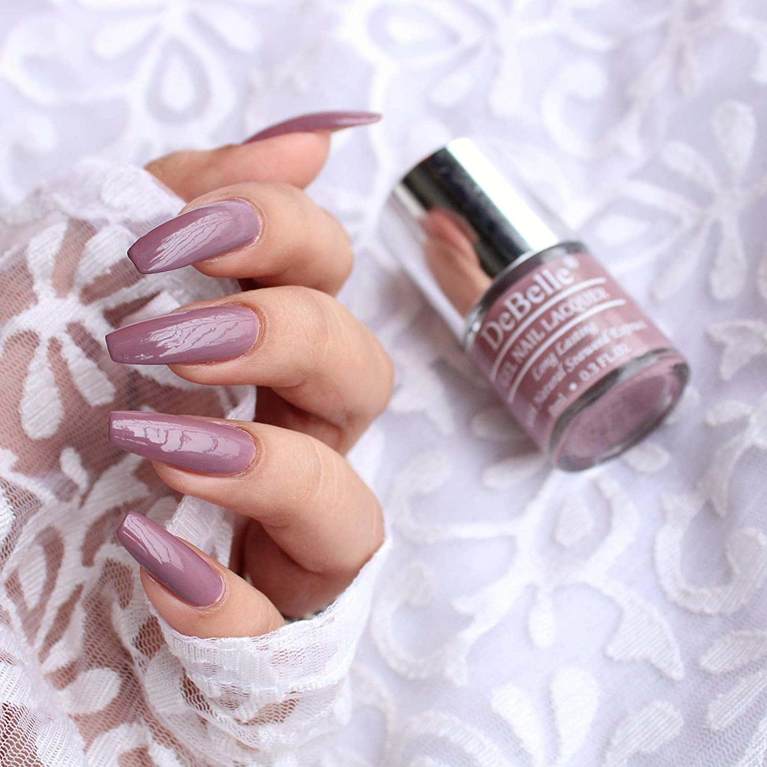 Buy DEBELLE GEL NAIL LACQUER MAJESTIQUE MAUVE MAUVE NAIL POLISH Online ...