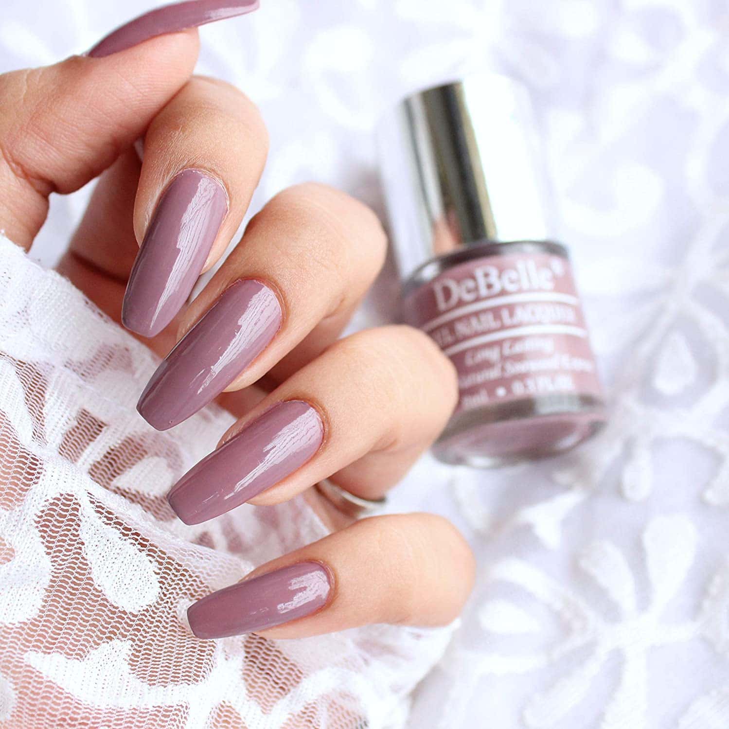 Buy DEBELLE GEL NAIL LACQUER MAJESTIQUE MAUVE MAUVE NAIL POLISH Online ...