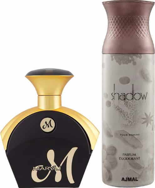 Buy MARYAJ M FOR HER EAU DEPERFUME 90ML FOR WOMEN AND AJMAL HOMME ...