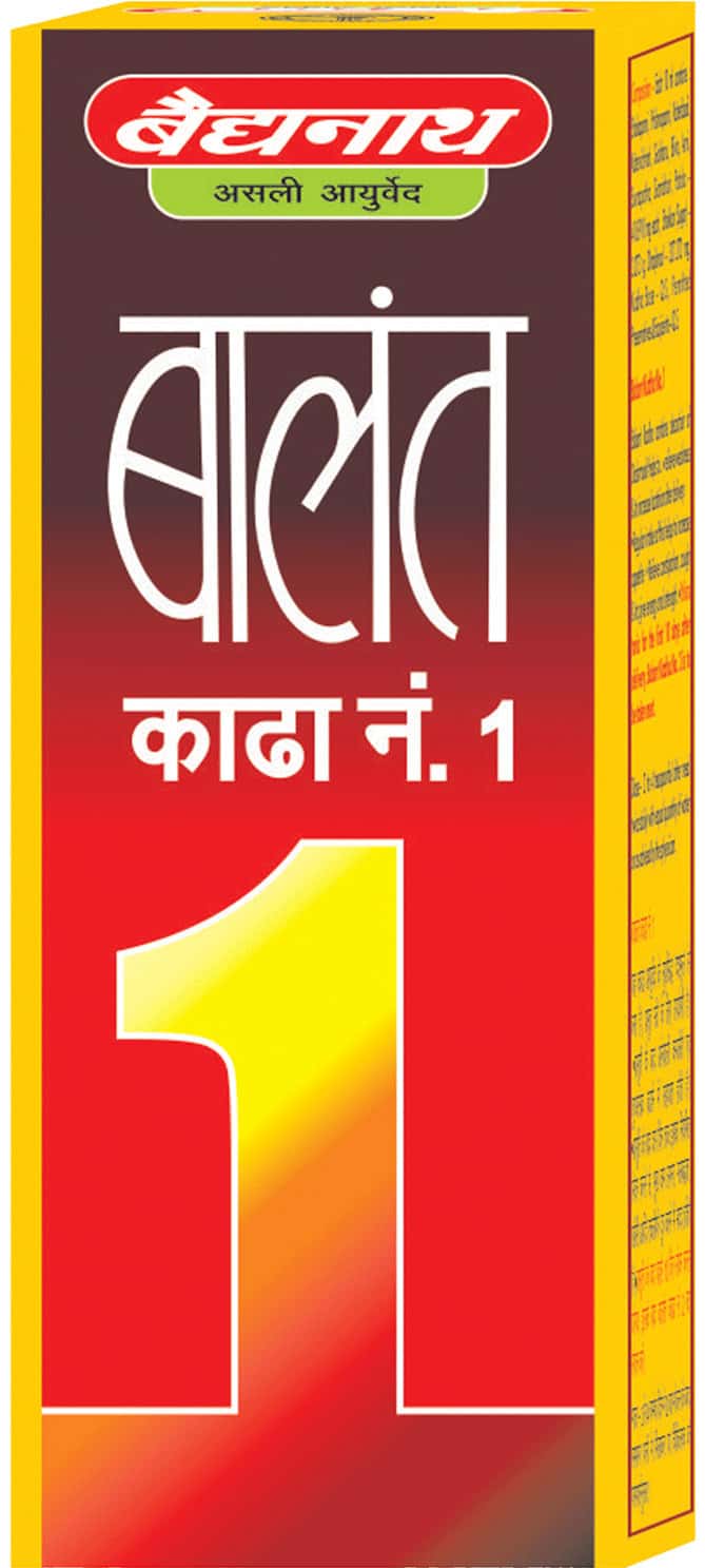 Buy BAIDYANATH NAGPUR BALANT KADHA NO.1 - 200 ML (PACK OF 2) Online ...