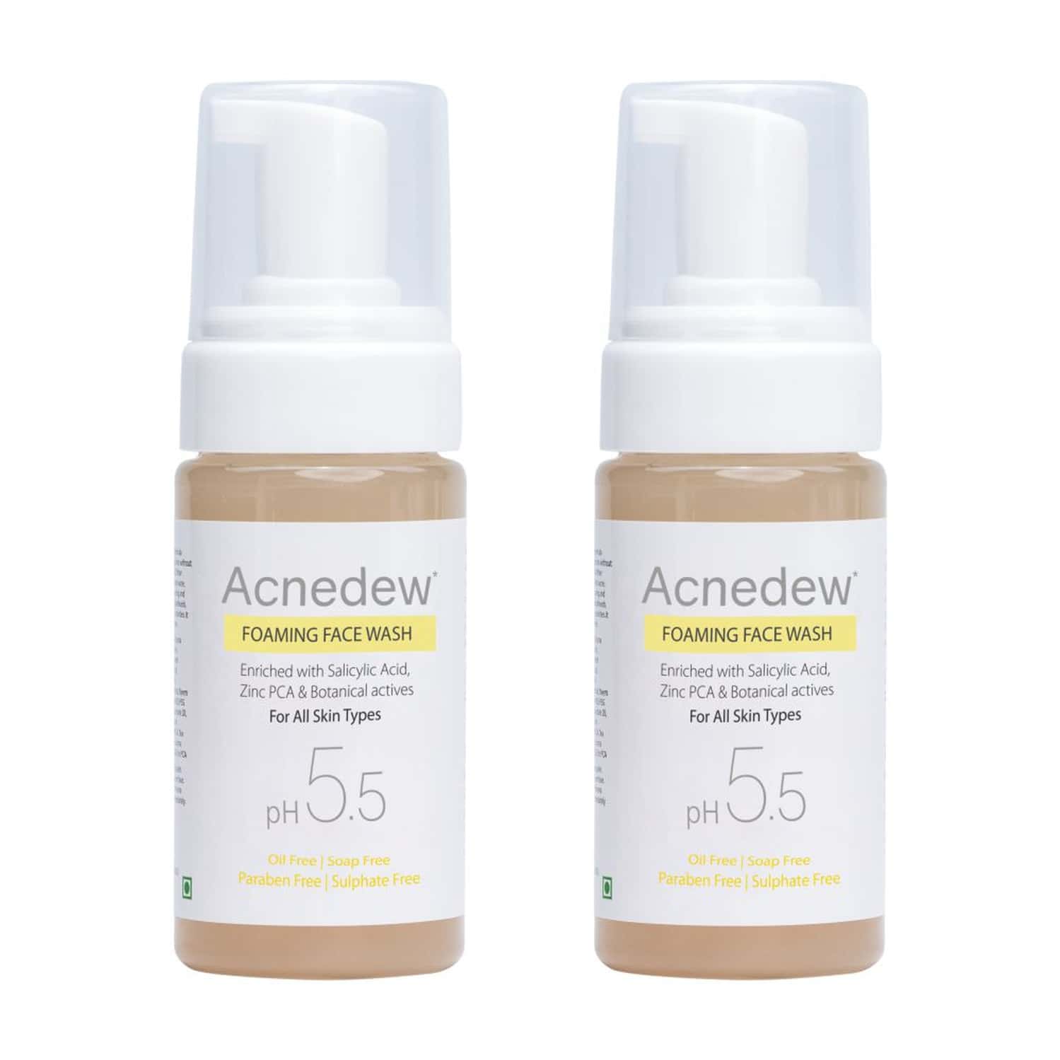 Buy ACNEDEW ANTIACNE & ANTIPIMPLE FOAMING FACE WASH 100 ML | SALICYLIC ...