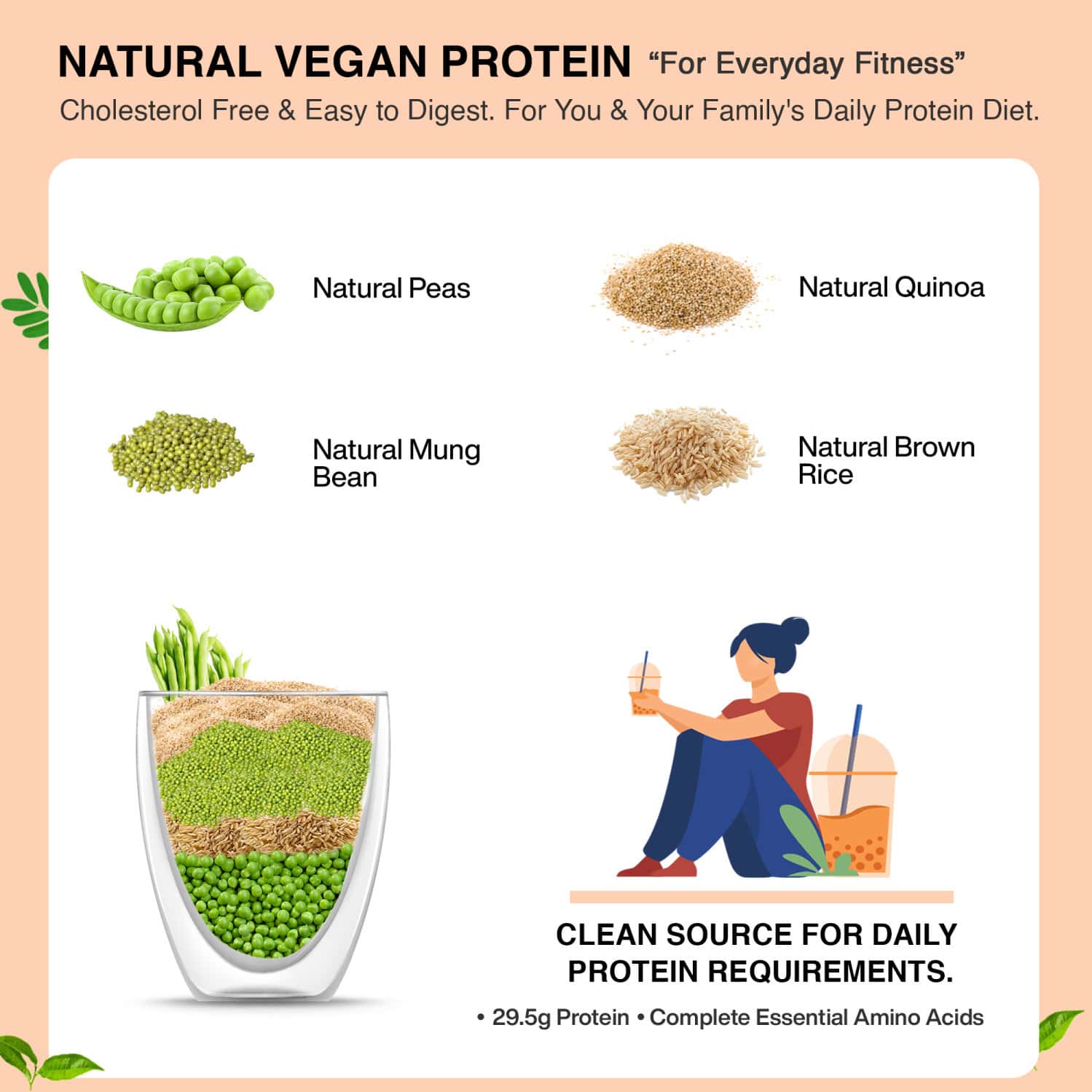 Buy VEGAN GREENS EVERYDAY ALL NATURAL PLANT PROTEIN. CLEAN PROTEIN FOR ...