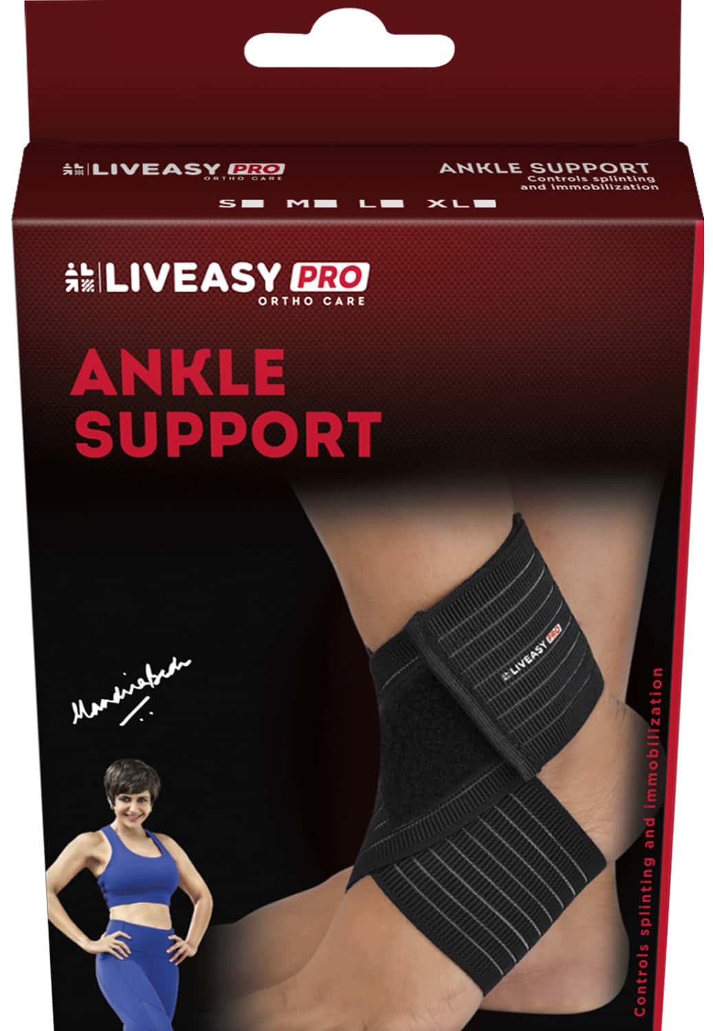 Buy LIVEASY PRO ORTHO CARE ANKLE SUPPORT SIZE L Online & Get Upto 60% ...