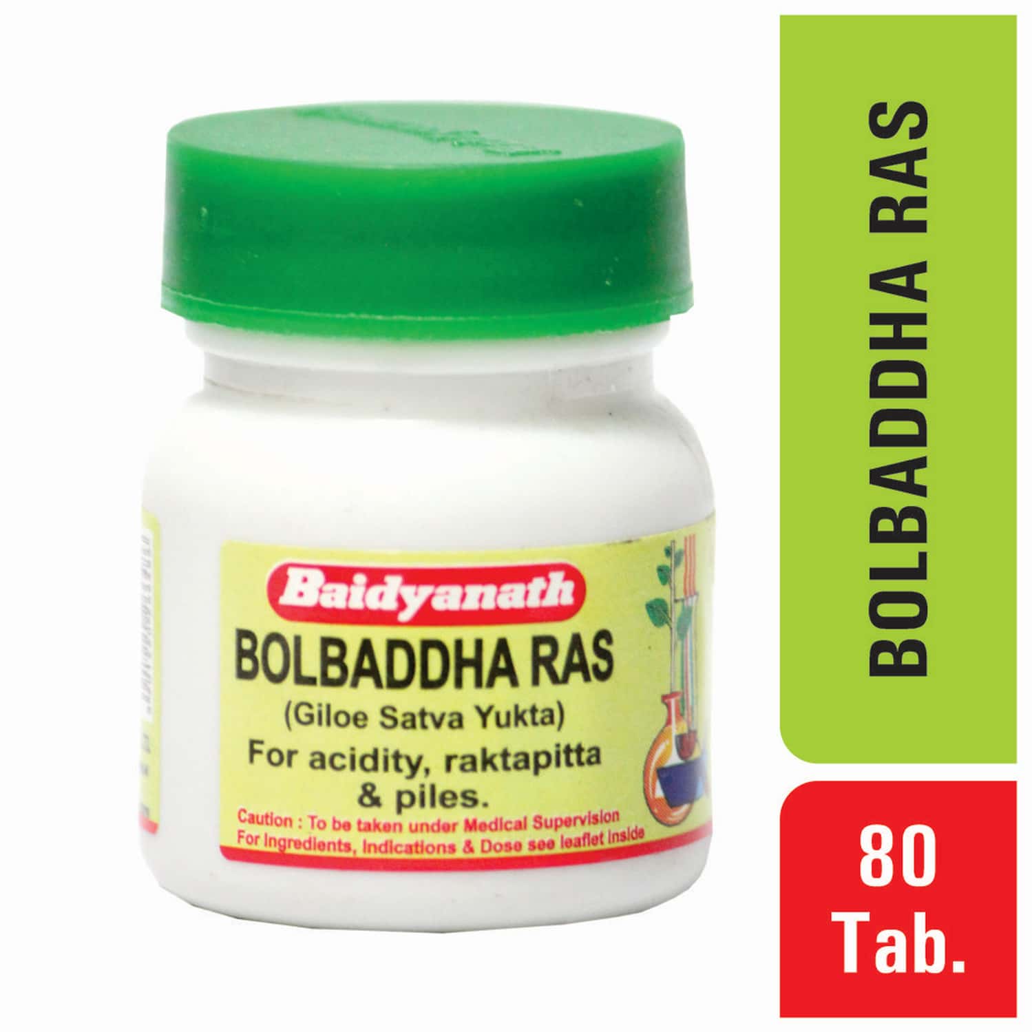Buy BAIDYANATH NAGPUR BOLBADDHA RAS - 80 TABLETS (PACK OF 2) Online ...