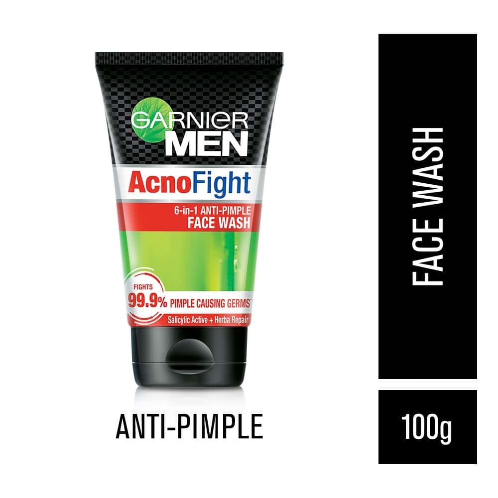 Buy Garnier Men Acno Fight Anti-Pimple Face Wash Tube Of 100 G Online ...