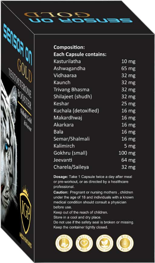 Buy SENSORON GOLD CAPSULES - 60 CAPSULES Online & Get Upto 60% OFF at ...