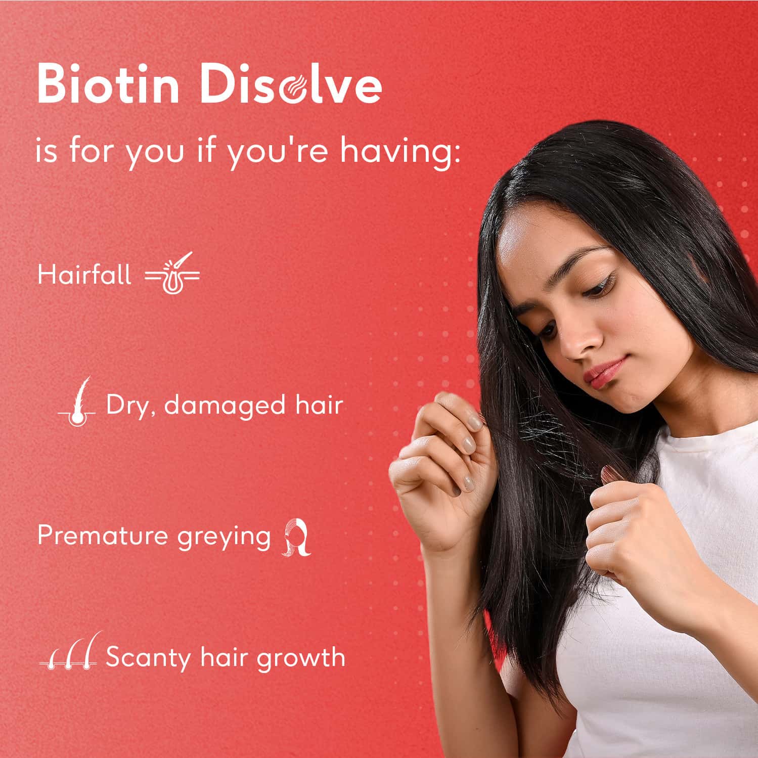 Buy HEALTHKART HK VITALS DISOLVE BIOTIN, NO ADDED SUGAR, NATURAL MANGO, 30 STRIPS (30 NO) Online ...