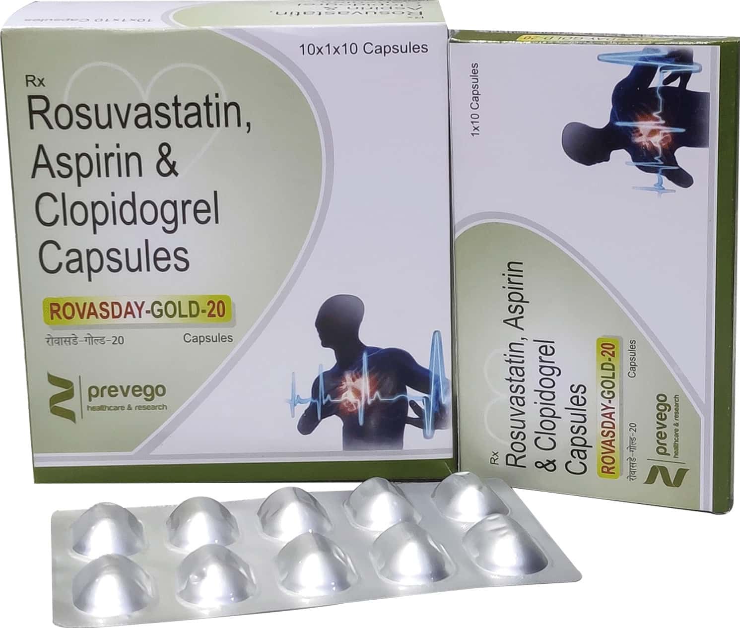 Rovasday Gold 20mg Strip Of 10 Capsules: Uses, Side Effects, Price ...