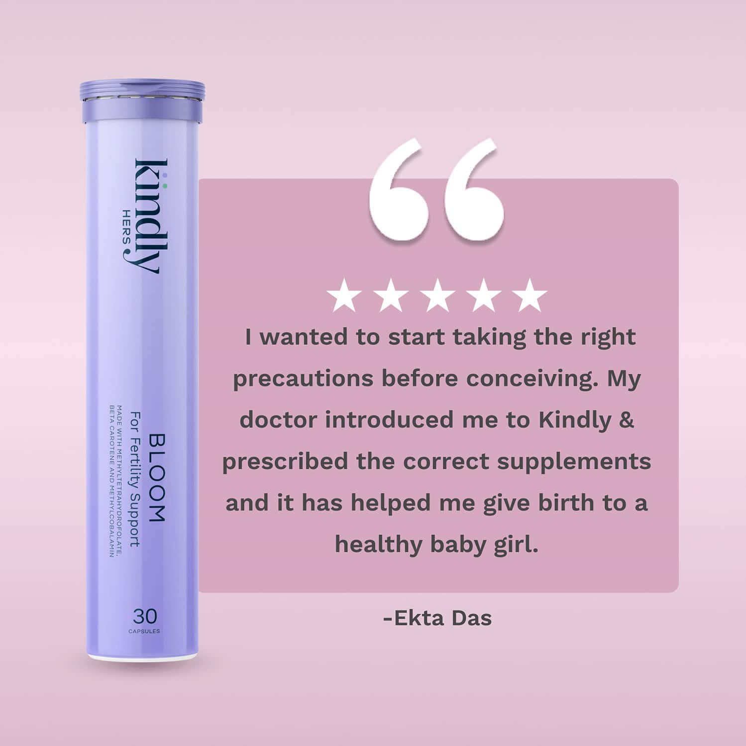 Buy BLOOM BY KINDLY HERS | IMPROVES WOMEN'S REPRODUCTIVE HEALTH | AIDS ...