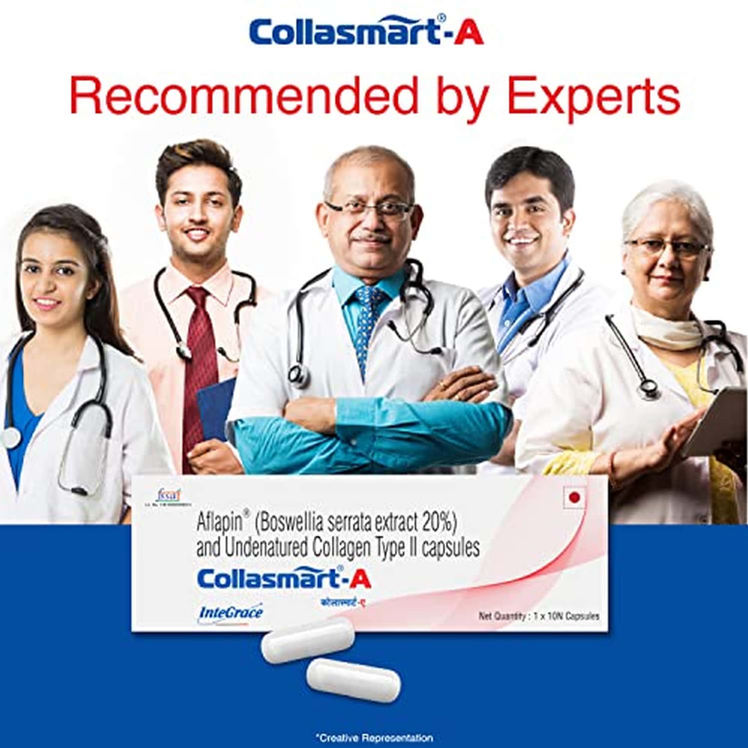 Buy COLLASMART A UC-II UNDENATURED TYPE 2 COLLAGEN(PACK OF 3)|20MG (3 X ...