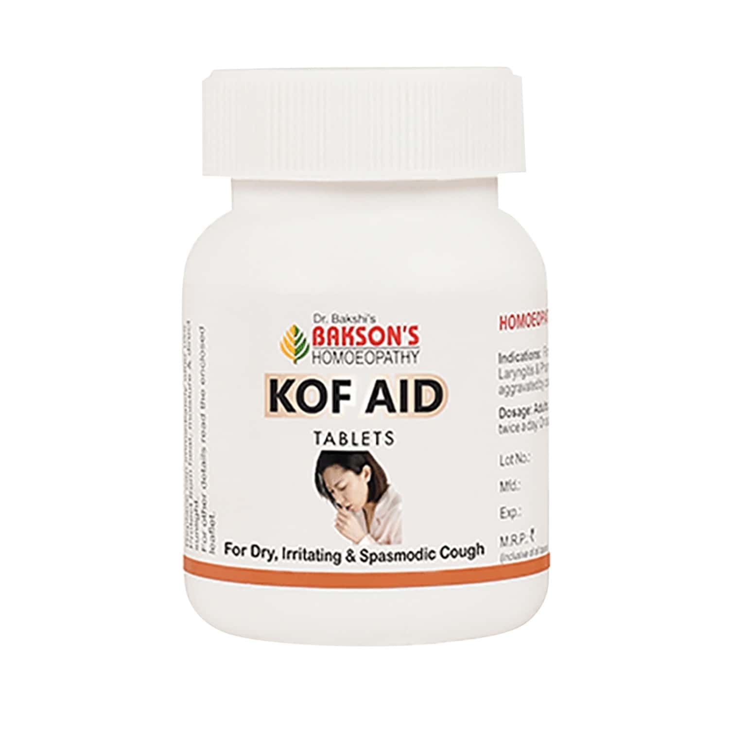 Buy BAKSONS KOF AID TABLET 75 Online & Get Upto 60% OFF at PharmEasy