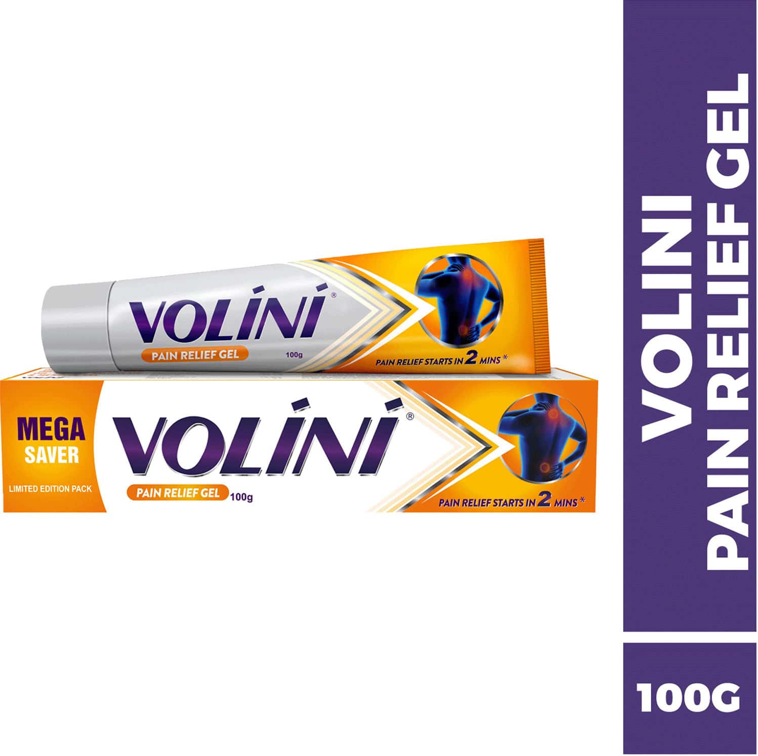 Buy VOLINI PAIN RELIEF GEL TUBE OF 75 G Online & Get Upto 60% OFF at ...
