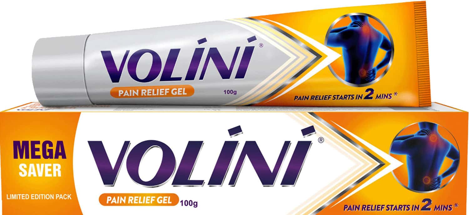 Buy VOLINI PAIN RELIEF GEL TUBE OF 100 G Online & Get Upto 60% OFF at ...