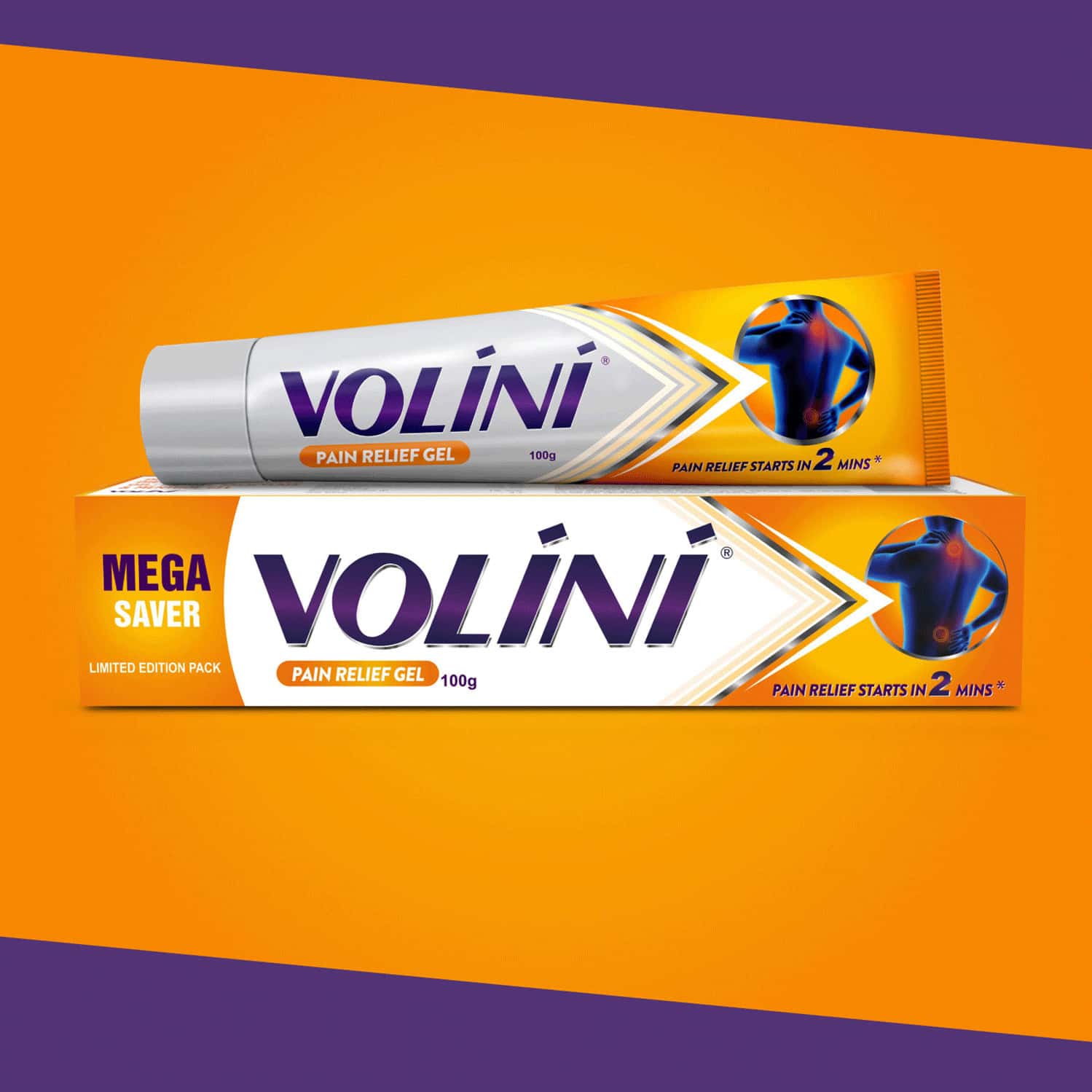 Buy VOLINI PAIN RELIEF GEL TUBE OF 100 G Online & Get Upto 60% OFF at ...