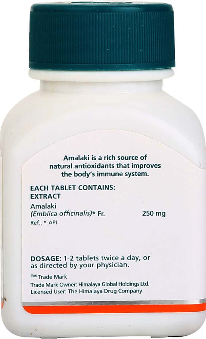 Buy HIMALAYA WELLNESS PURE HERBS AMALAKI IMMUNITY BOOSTER TABLETS ...