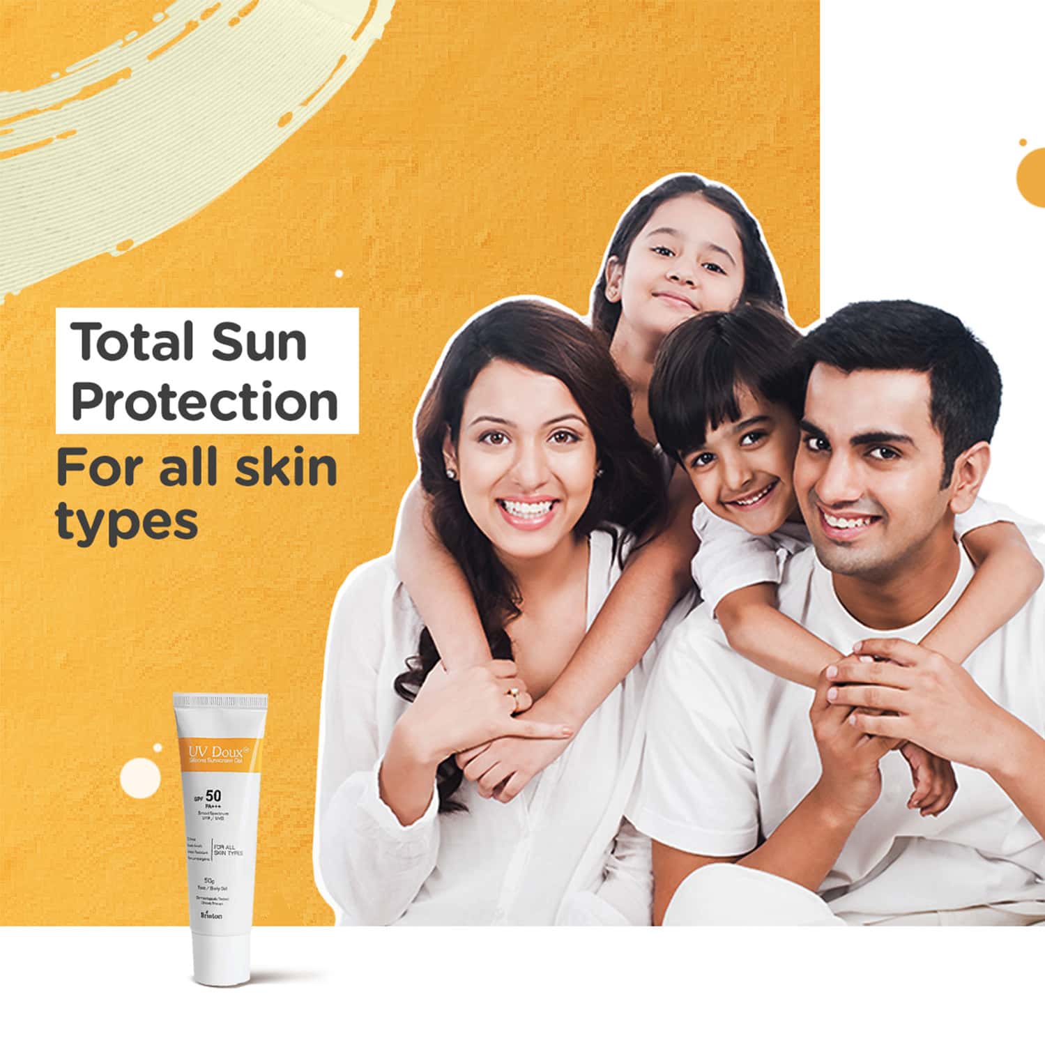 Buy UV DOUX SPF 50 TUBE OF 50GM SUNSCREEN GEL Online & Get Upto 60% OFF at PharmEasy