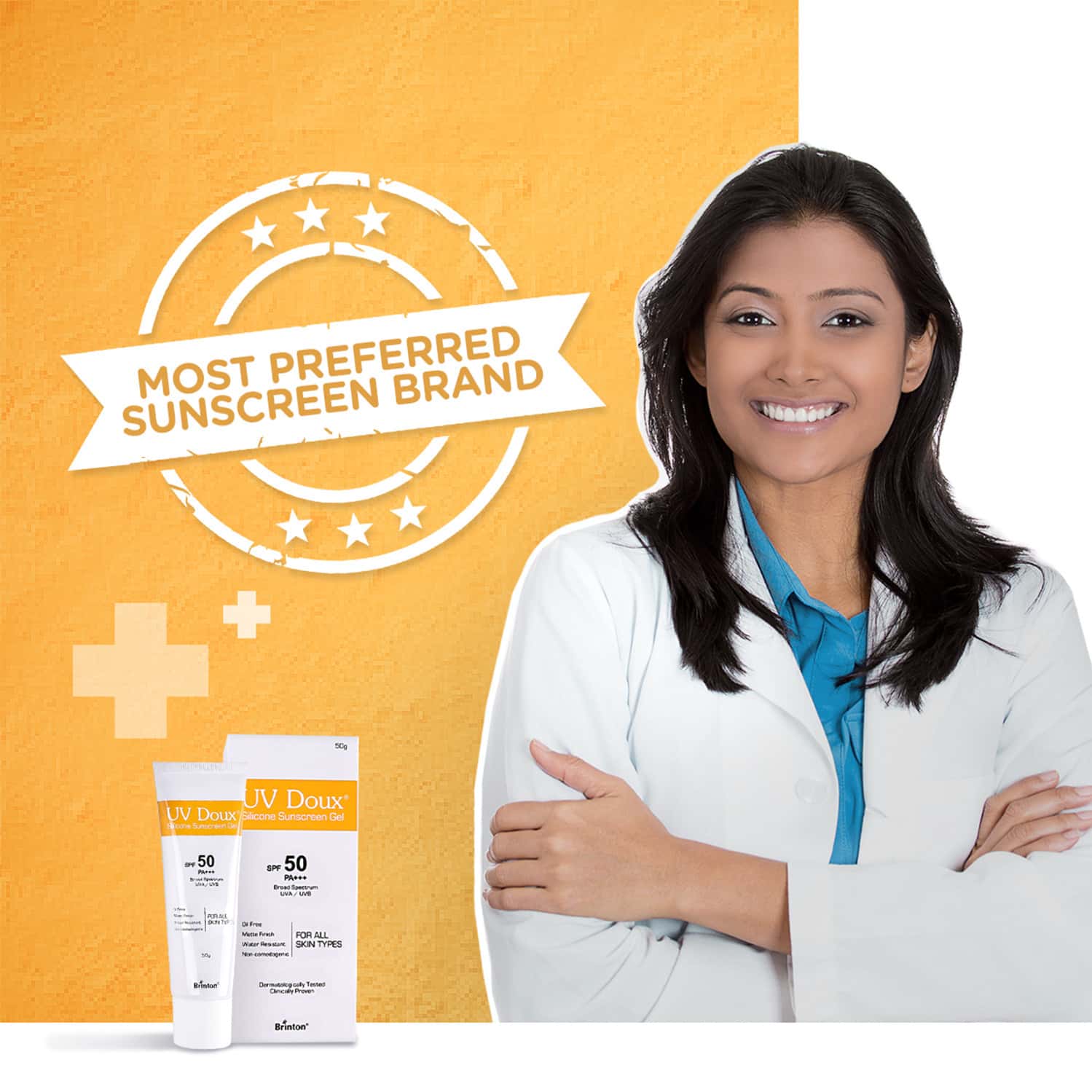 Buy UV DOUX SPF 50 TUBE OF 50GM SUNSCREEN GEL Online & Get Upto 60% OFF at PharmEasy