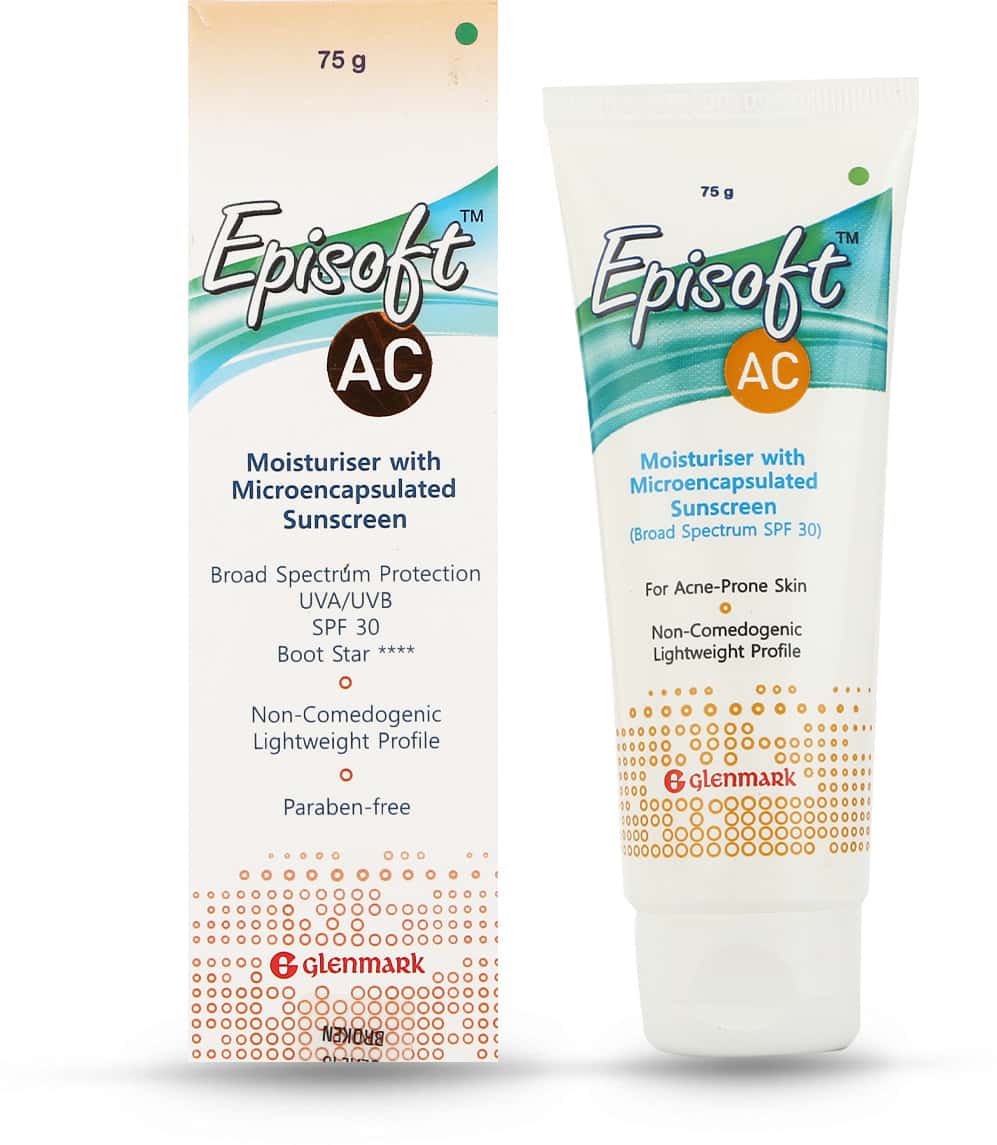 Buy EPISOFT AC SUNSCREEN SPF30 CREAM 75GM Online & Get Upto 60% OFF at ...
