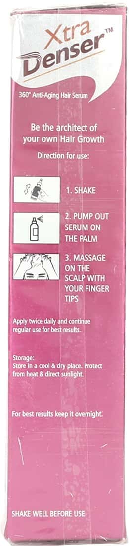 Buy XTRA DENSER BOTTLE OF 50ML HAIR SERUM Online & Get Upto 60% OFF at ...