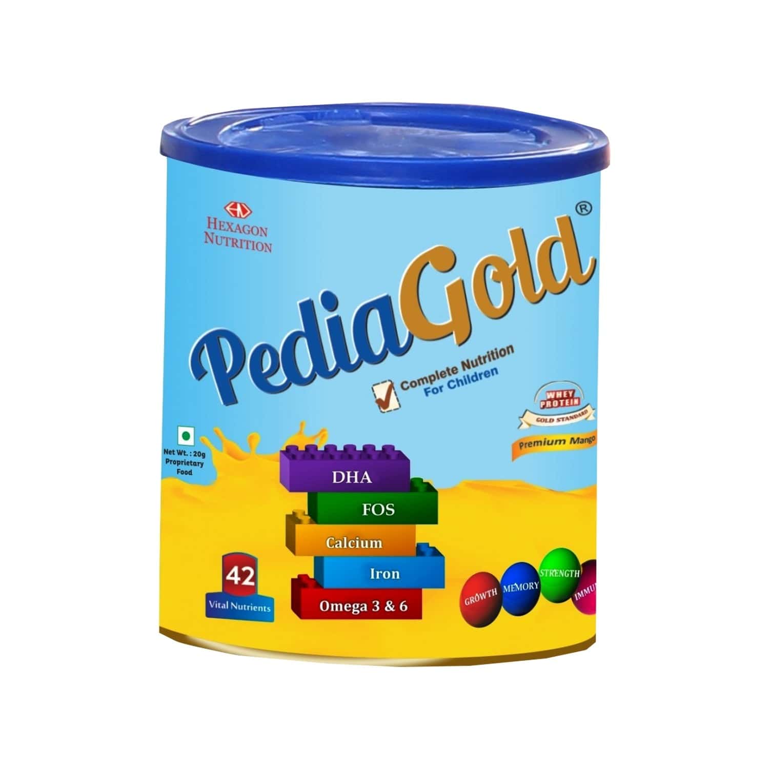Buy PEDIA GOLD VANILLA NUTRITION DRINK TIN OF 400 G Online & Get Upto ...