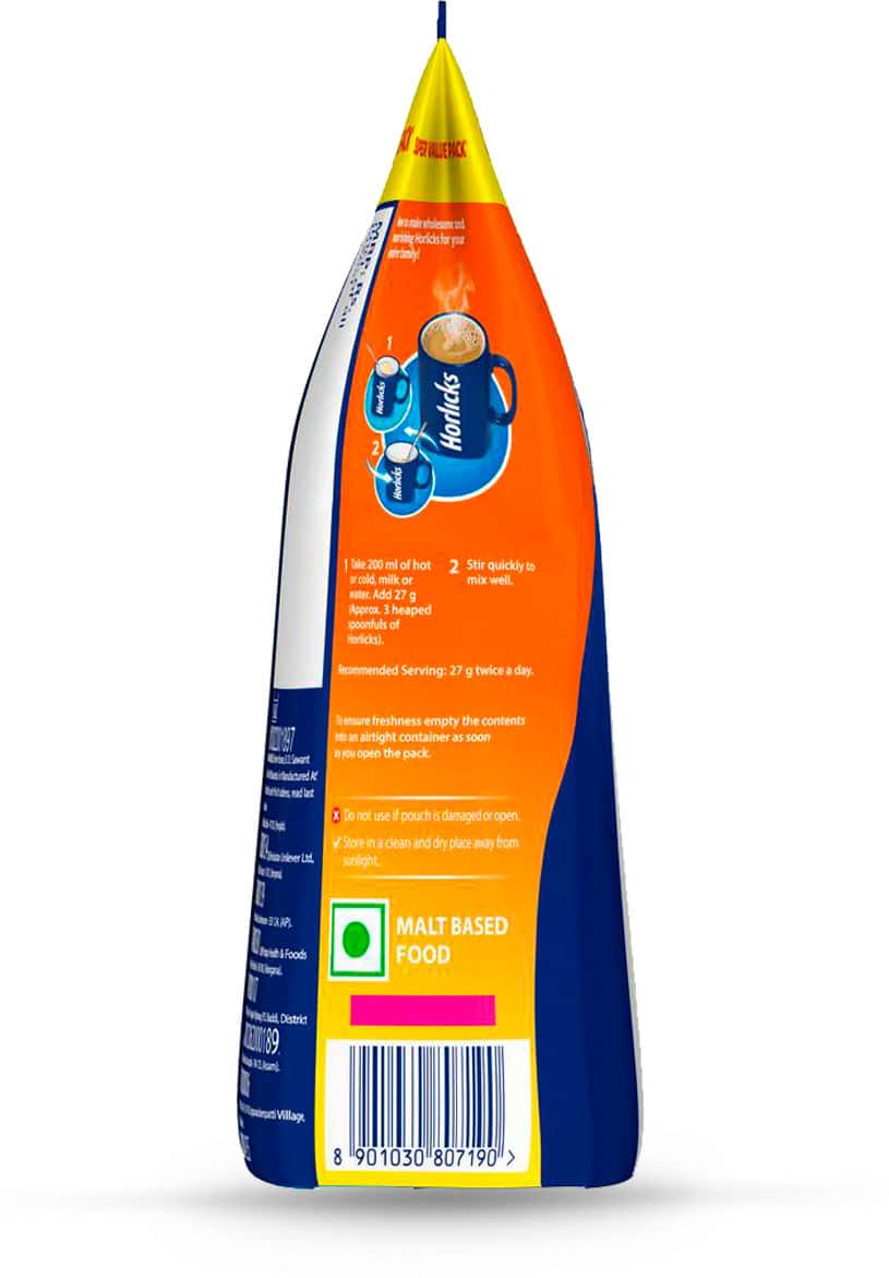 Buy HORLICKS NUTRITION DRINK POUCH 750 G Online & Get Upto 60% OFF at ...