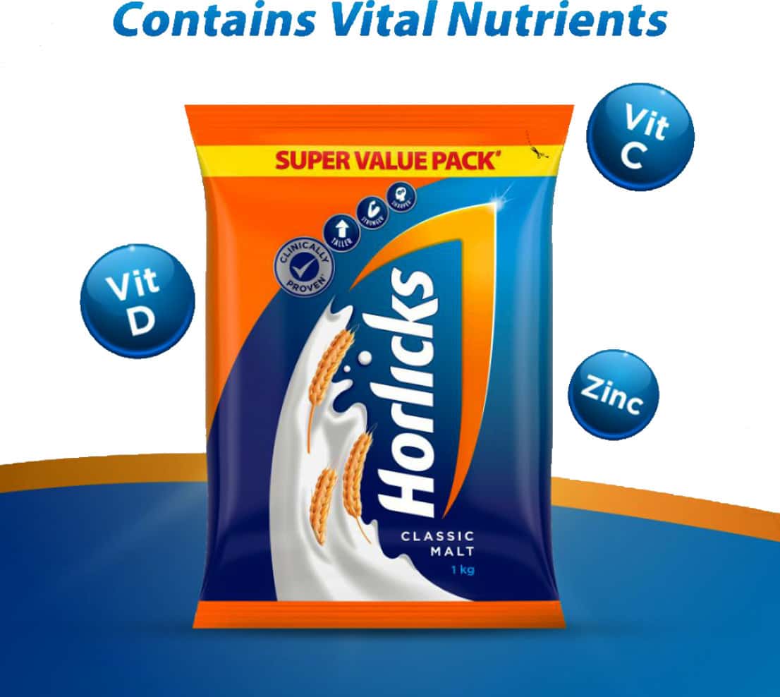 Buy HORLICKS NUTRITION DRINK POUCH 750 G Online & Get Upto 60% OFF at ...
