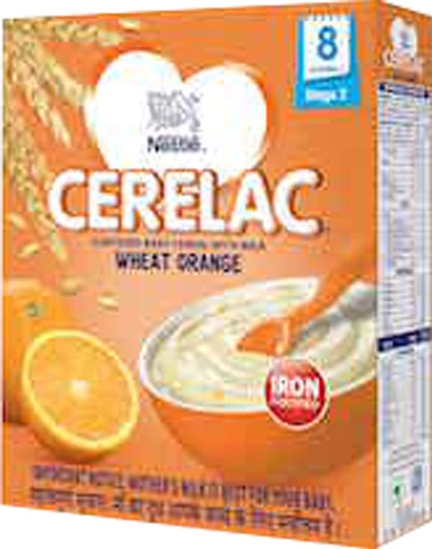 Buy NESTLE CERELAC BABY CEREAL WITH MILK, WHEAT ORANGE FROM 8 MONTHS ...