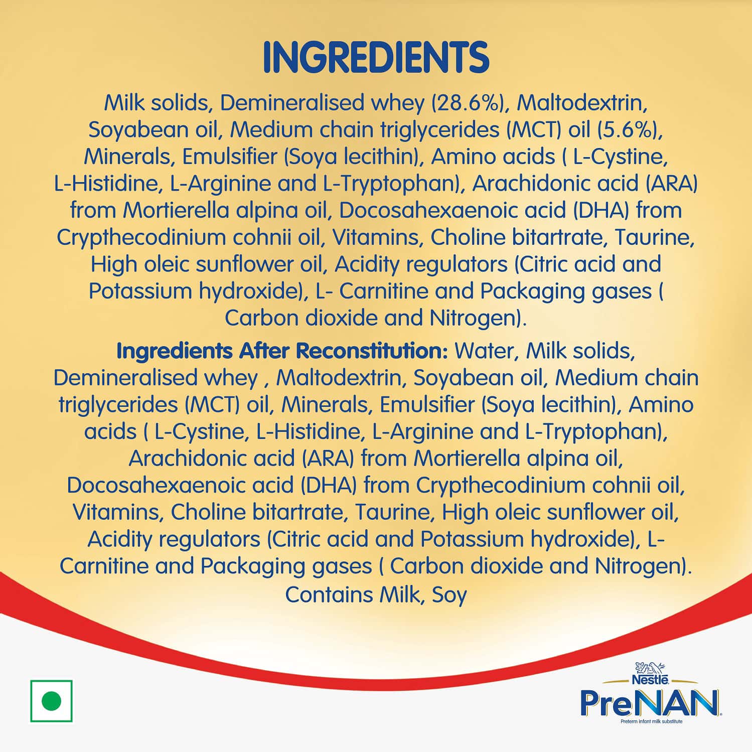 Buy NESTLE PRE NAN BABY FOOD LOW BIRTH WEIGHT INFANT MILK FORMULA TIN ...