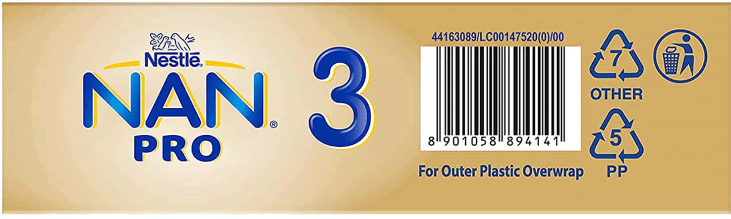 Buy NESTLE NAN PRO STAGE 3 FOLLOW-UP INFANT FORMULA - 400 G BAG-IN-BOX ...