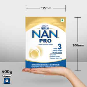 Buy NESTLE NAN PRO STAGE 3 FOLLOW-UP INFANT FORMULA - 400 G BAG-IN-BOX ...