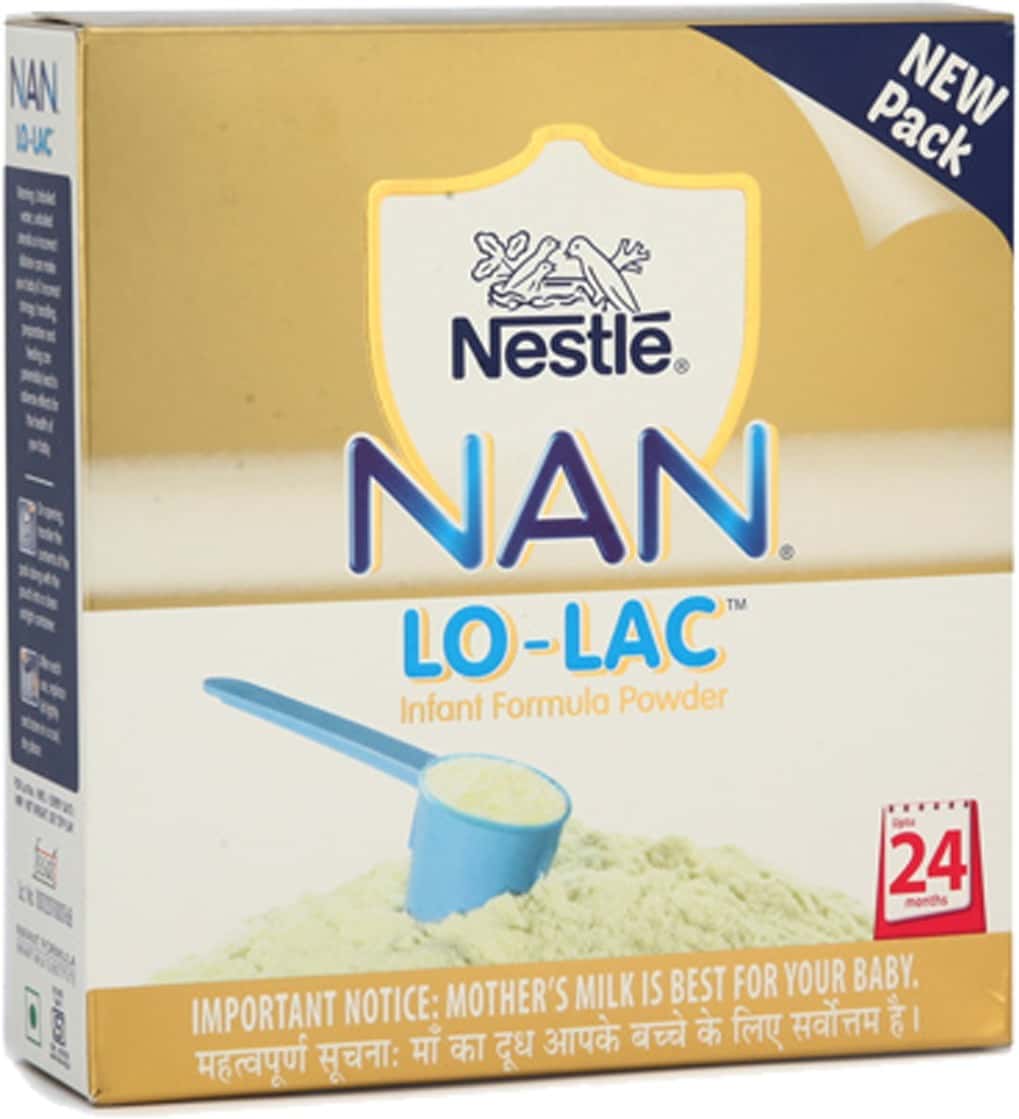 Buy NESTLE NAN LO LAC INFANT FORMULA POWDER, UPTO 24 MONTHS - 200 G BAG ...