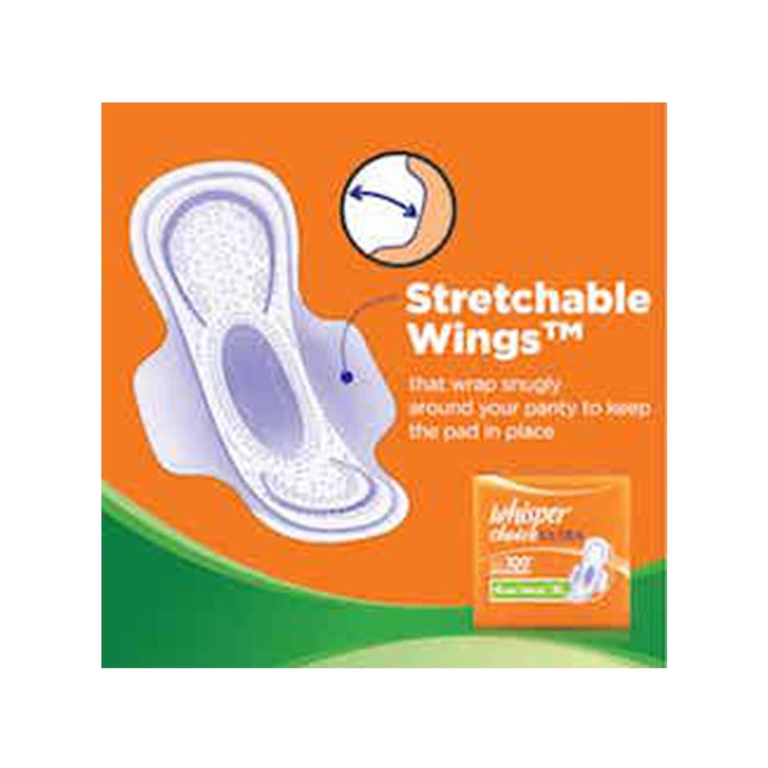 Buy Whisper Choice Ultra Sanitary Pads Extra Large 6 Pieces Online ...