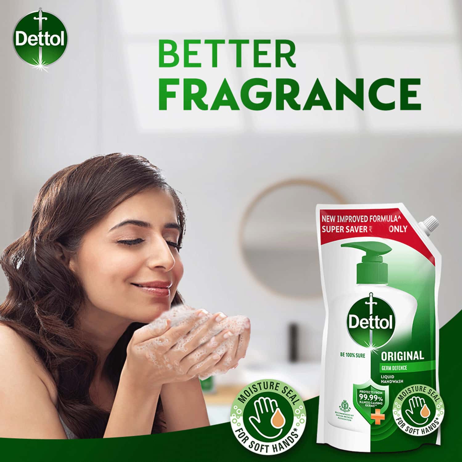 Buy DETTOL LIQUID HANDWASH REFILL - ORIGINAL HAND WASH- 675ML|GERM ...