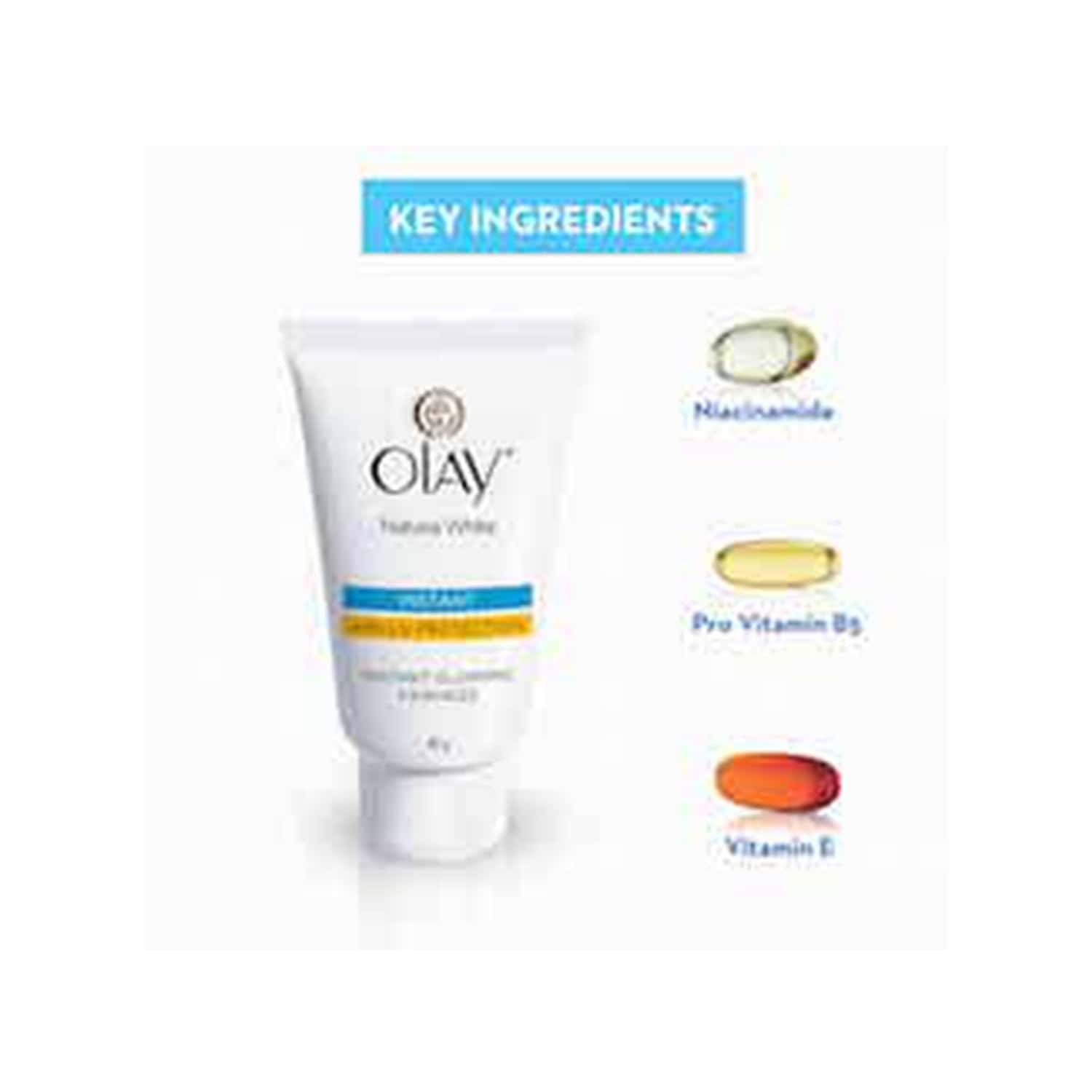 Buy OLAY NATURAL WHITE LIGHT INSTANT GLOWING FAIRNESS SKIN CREAM SERUM ...