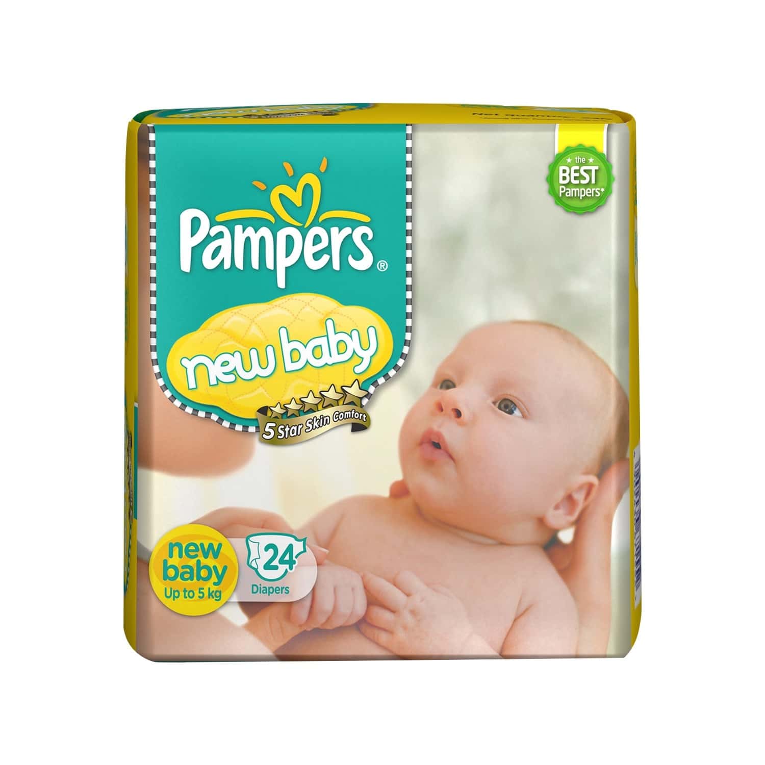 Buy Pampers Active Baby Diaper Size New Born Packet Of 24 Online & Get ...
