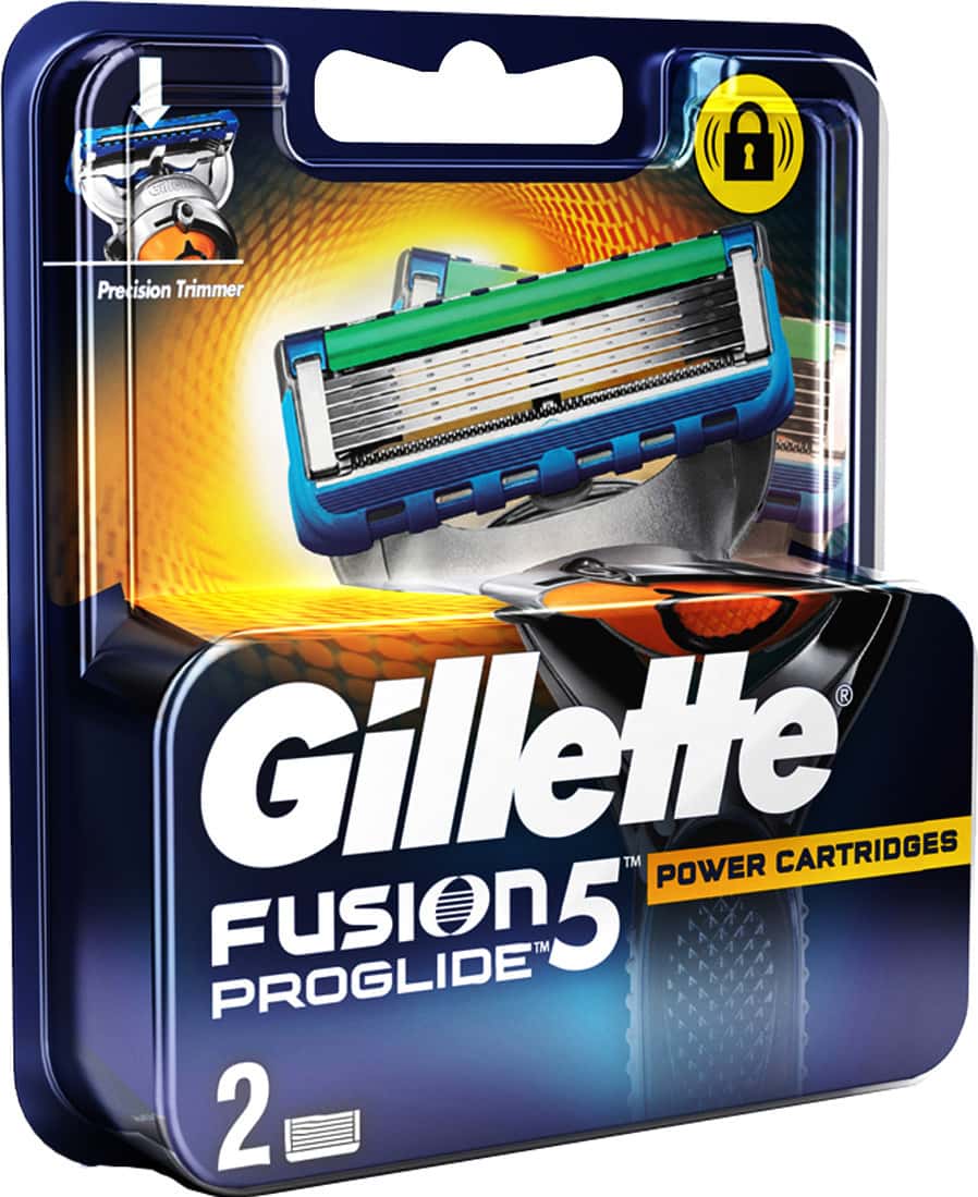 Buy GILLETTE FUSION PROGLIDE FLEX BALL MANUAL SHAVING RAZOR BLADES ...