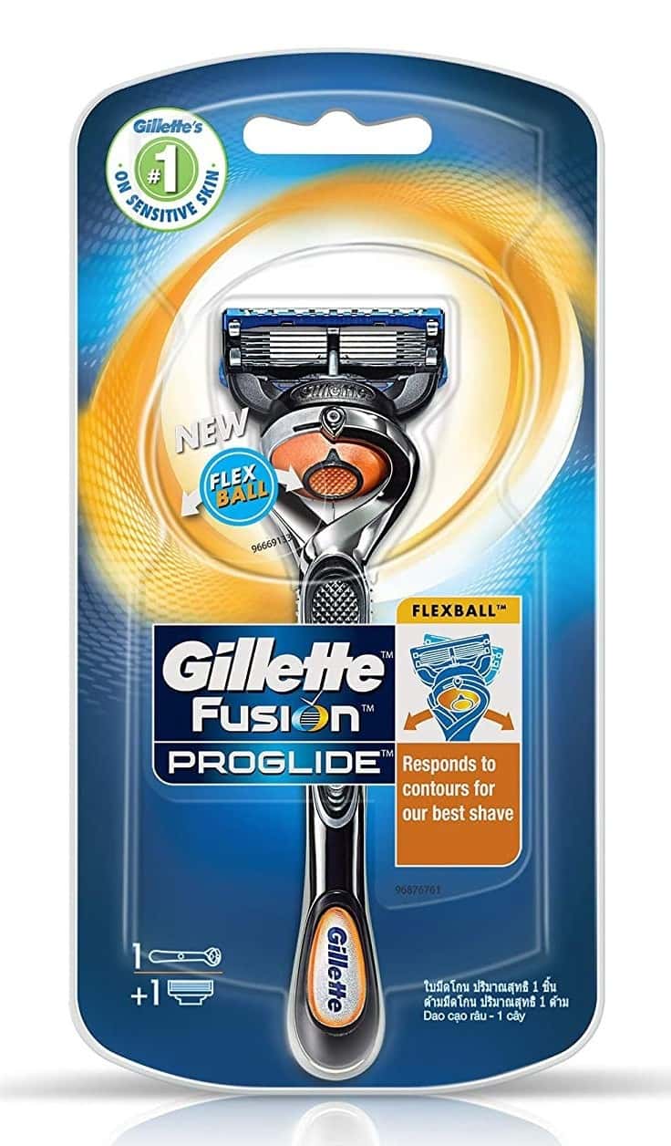 Buy Gillette Flexball Fusion Pro Glide Razor Online at Flat 18% OFF ...