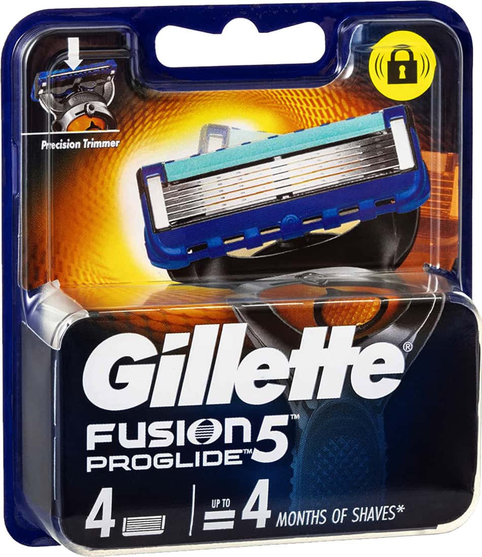 Buy GILLETTE FUSION PROGLIDE FLEXBALL MANUAL SHAVING RAZOR BLADES ...