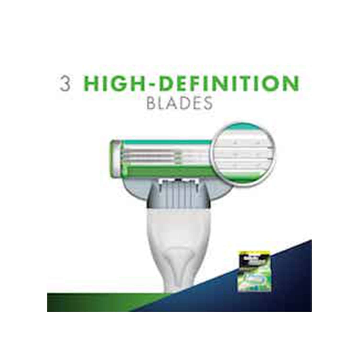 Buy GILLETTE MACH 3 SENSITIVE MANUAL SHAVING RAZOR BLADES PACKET OF 2 ...