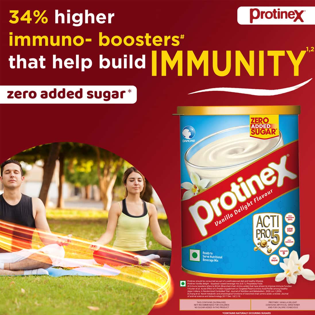 Buy PROTINEX VANILLA DELIGHT NUTRITION DRINK TIN OF 250 G Online & Get ...