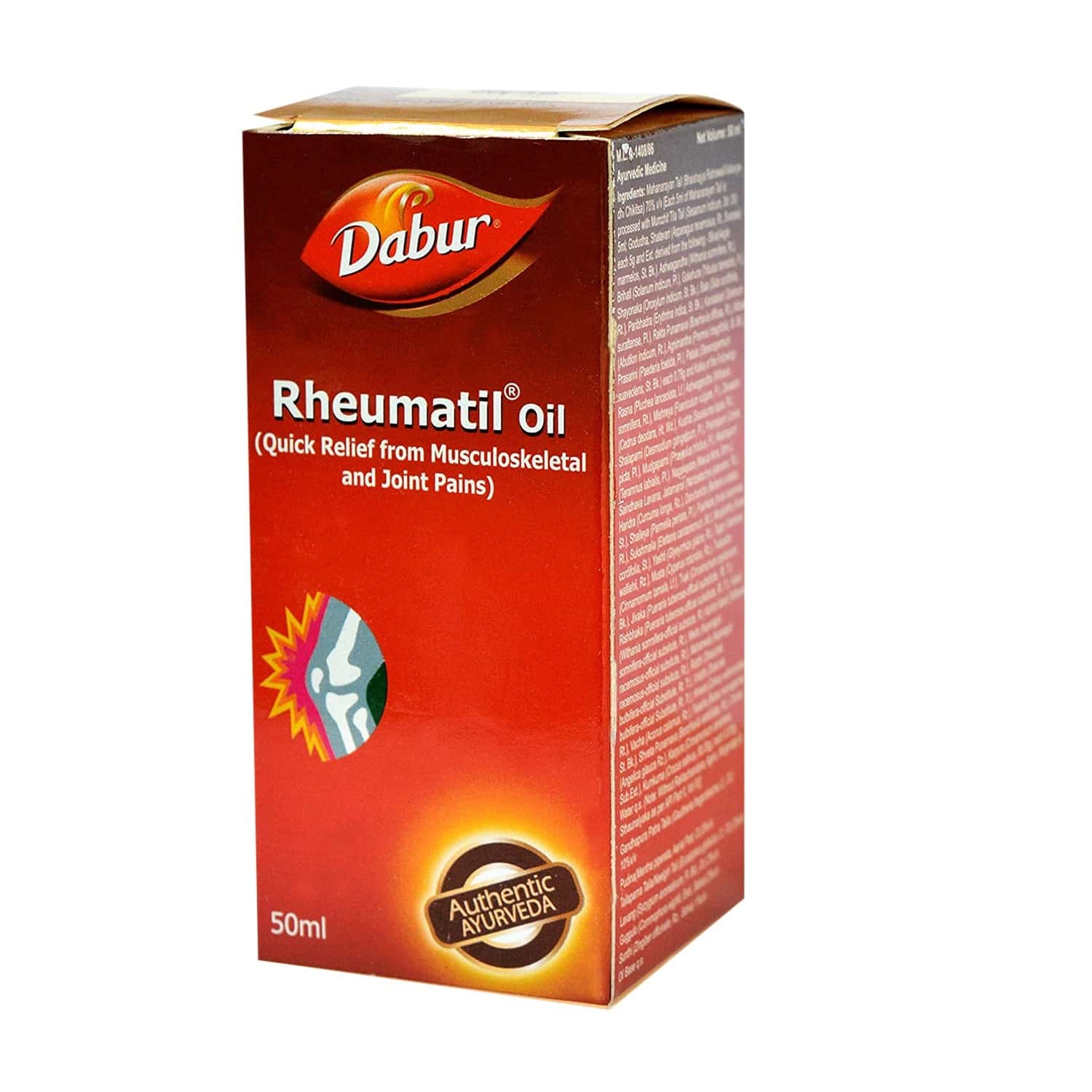 Buy DABUR RHEUMATIL OIL 50ML Online & Get Upto 60% OFF at PharmEasy