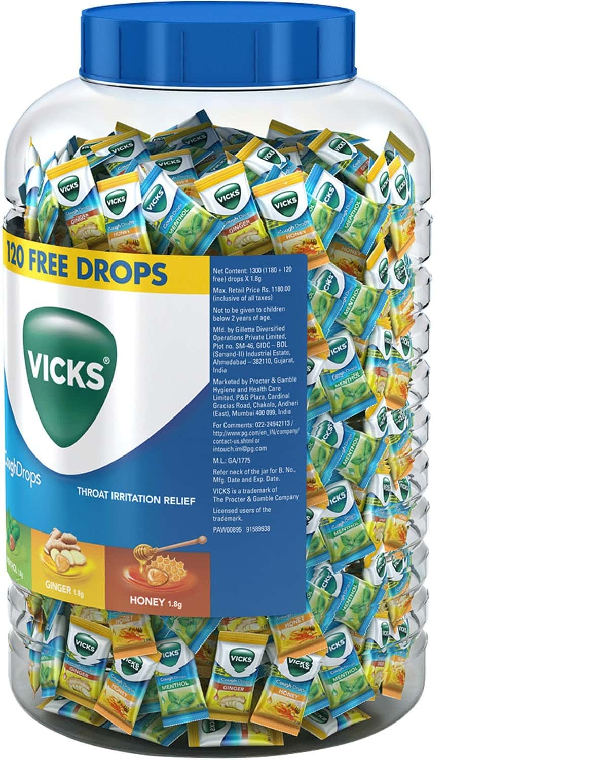 Buy VICKS JAR BIG 1300T Online & Get Upto 60% OFF at PharmEasy